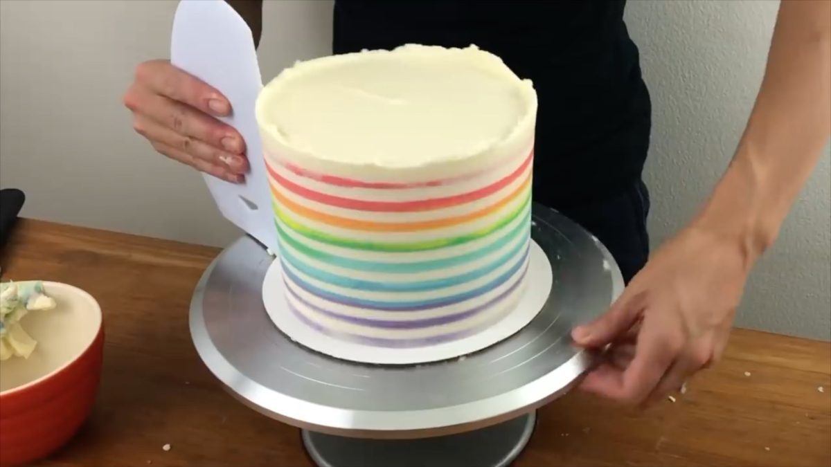 4 Secrets for Perfect Stripes on Cakes – British Girl Bakes