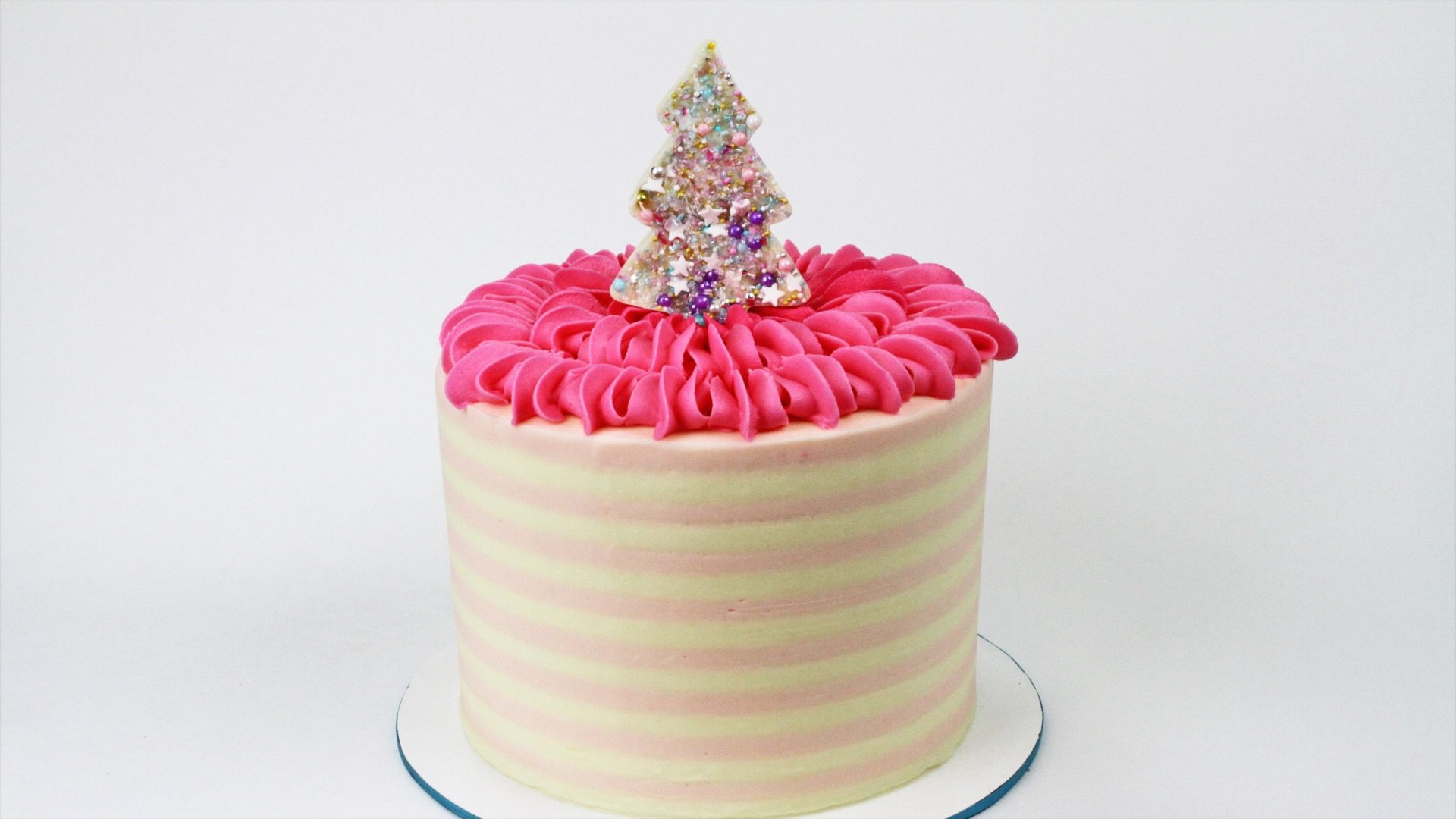 6 Christmas Cake Ideas with SPRINKLES – British Girl Bakes