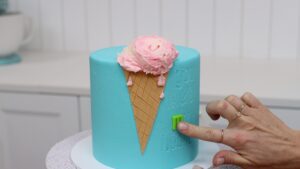 How to Make an Ice Cream Cake - British Girl Bakes