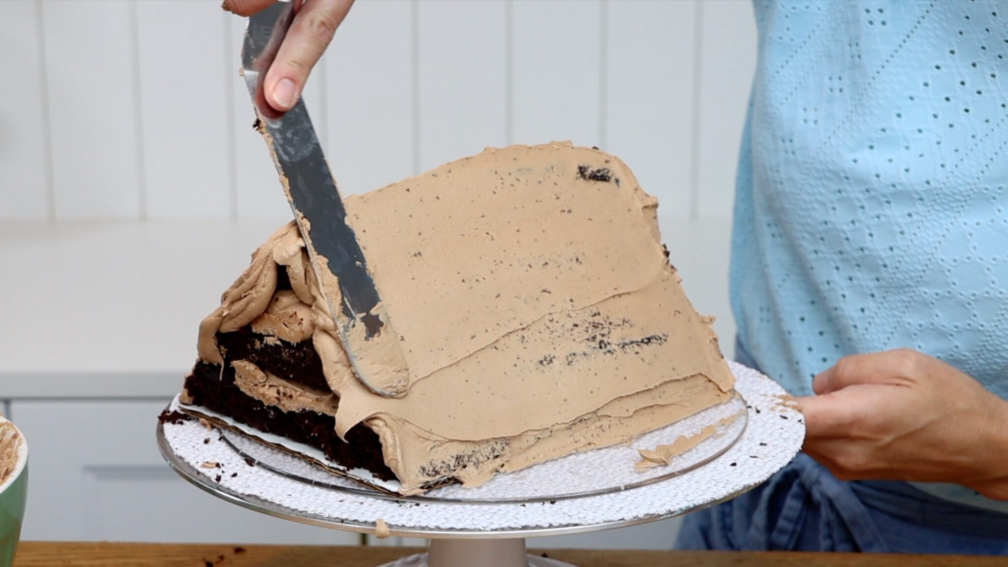 Gingerbread House Cake Tutorial - British Girl Bakes