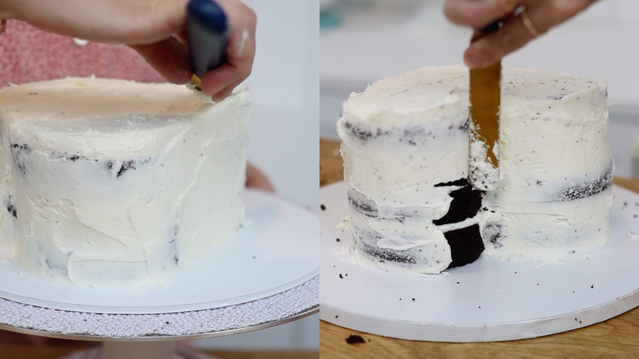 How to Make a Heart Cake without a Heart Pan - British Girl Bakes