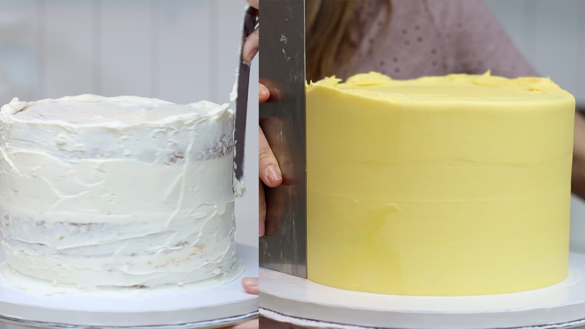 How to Crumb Coat a Cake - British Girl Bakes
