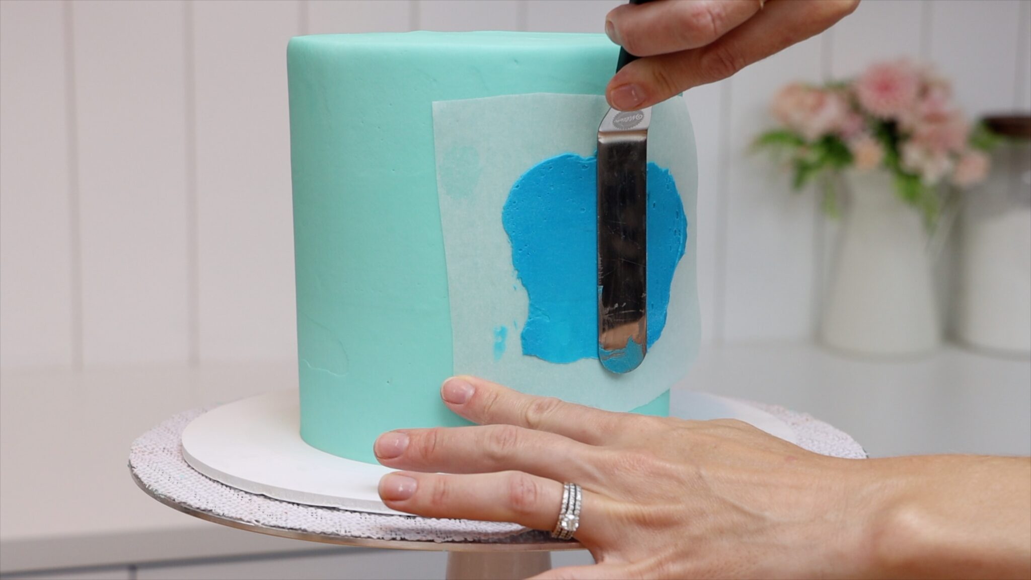 Make Character Cakes with Layered Stencils - British Girl Bakes
