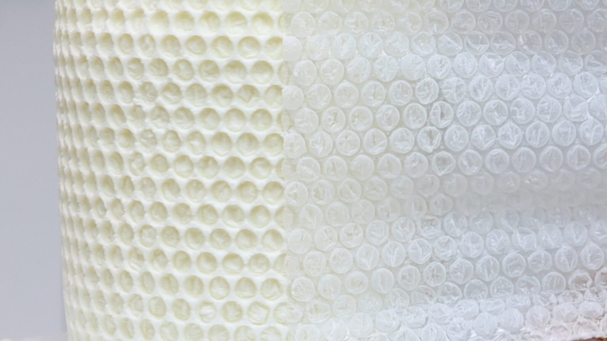 Rainbow Bubble Wrap Cake Tutorial - British Girl Bakes