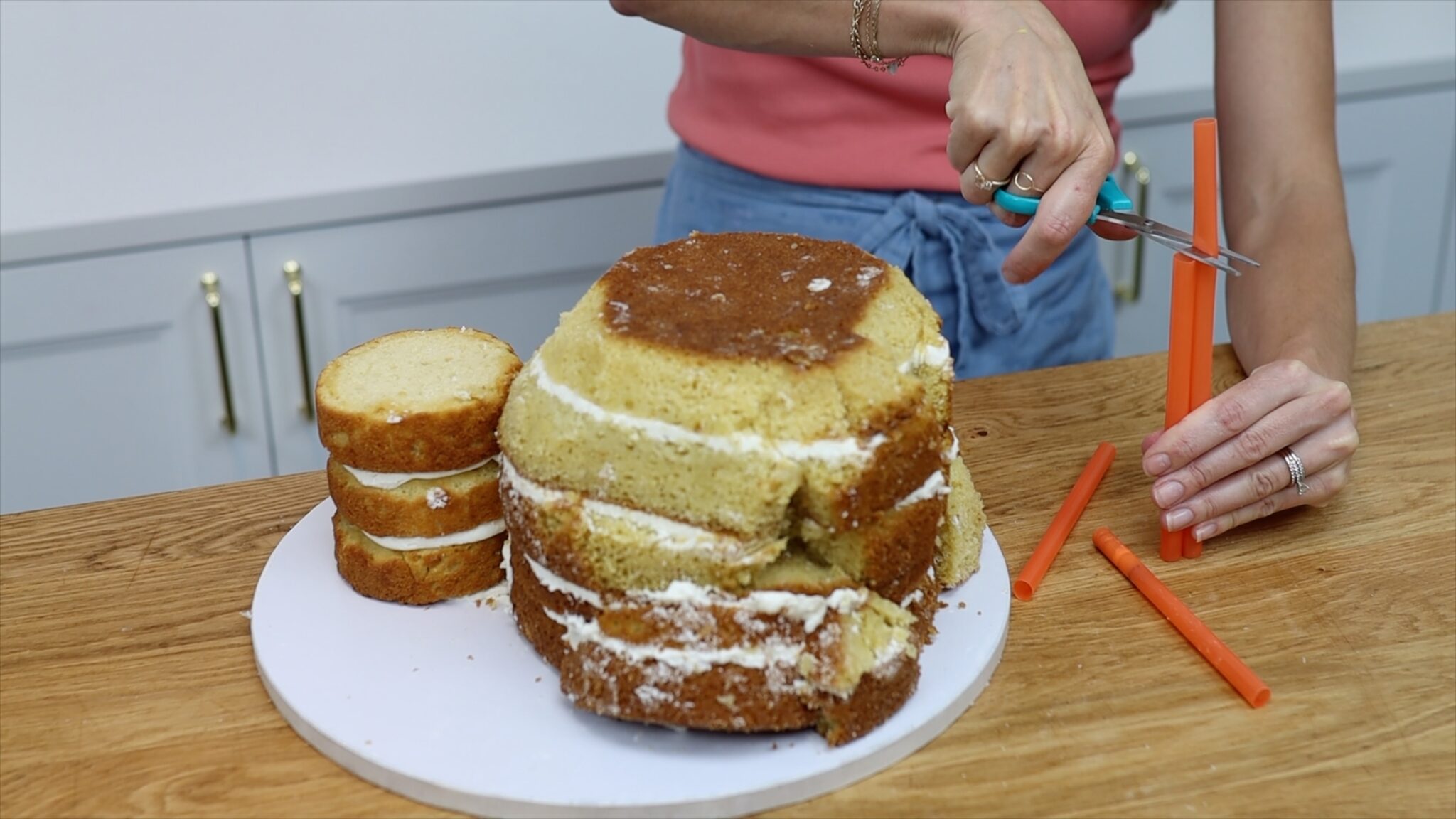 Buttercream Bulbasaur Cake - British Girl Bakes