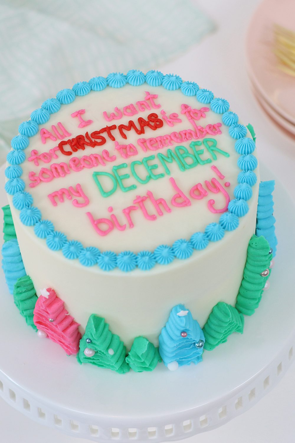 10 December Birthday Cake Ideas - British Girl Bakes