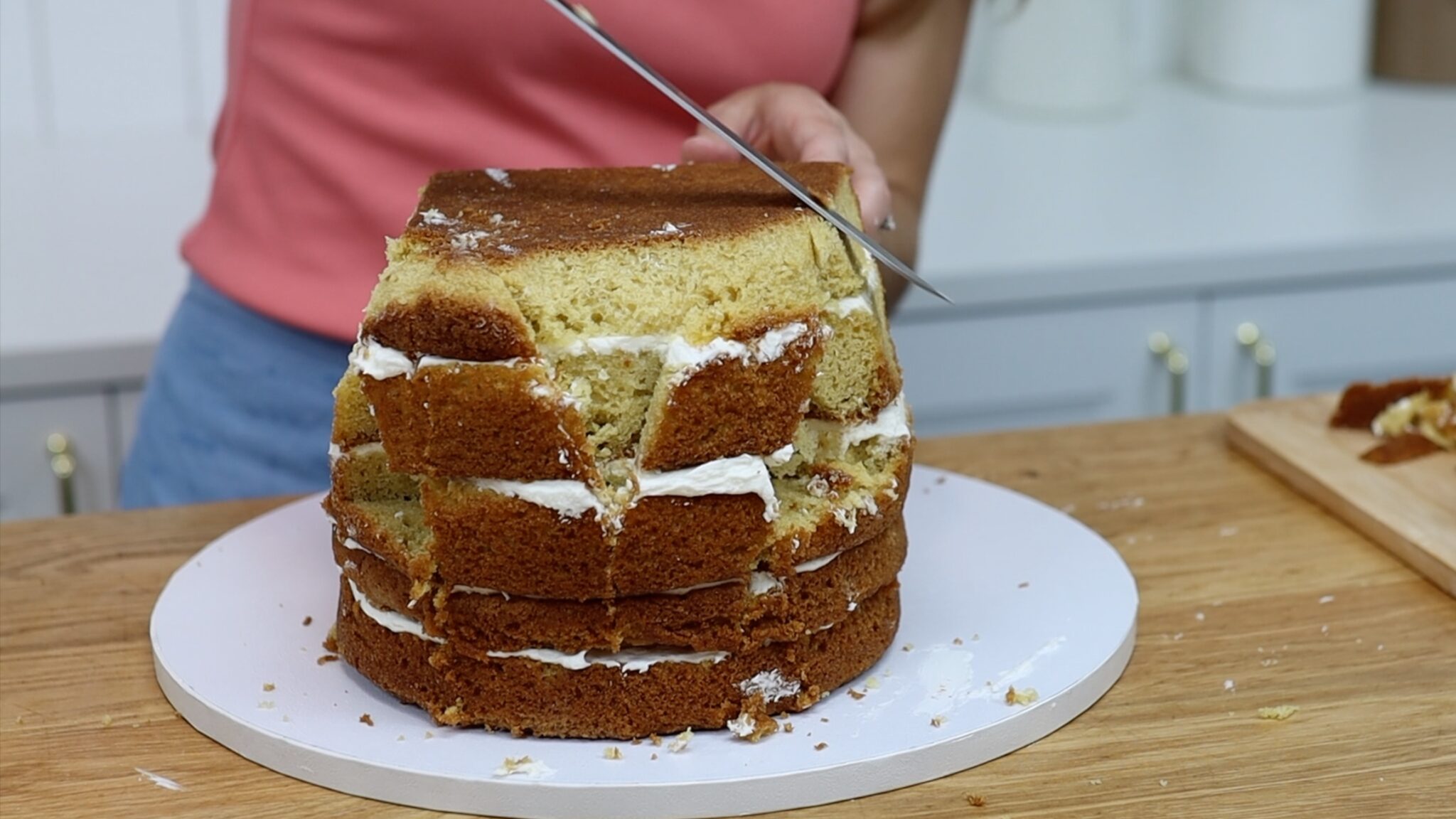 Buttercream Bulbasaur Cake - British Girl Bakes