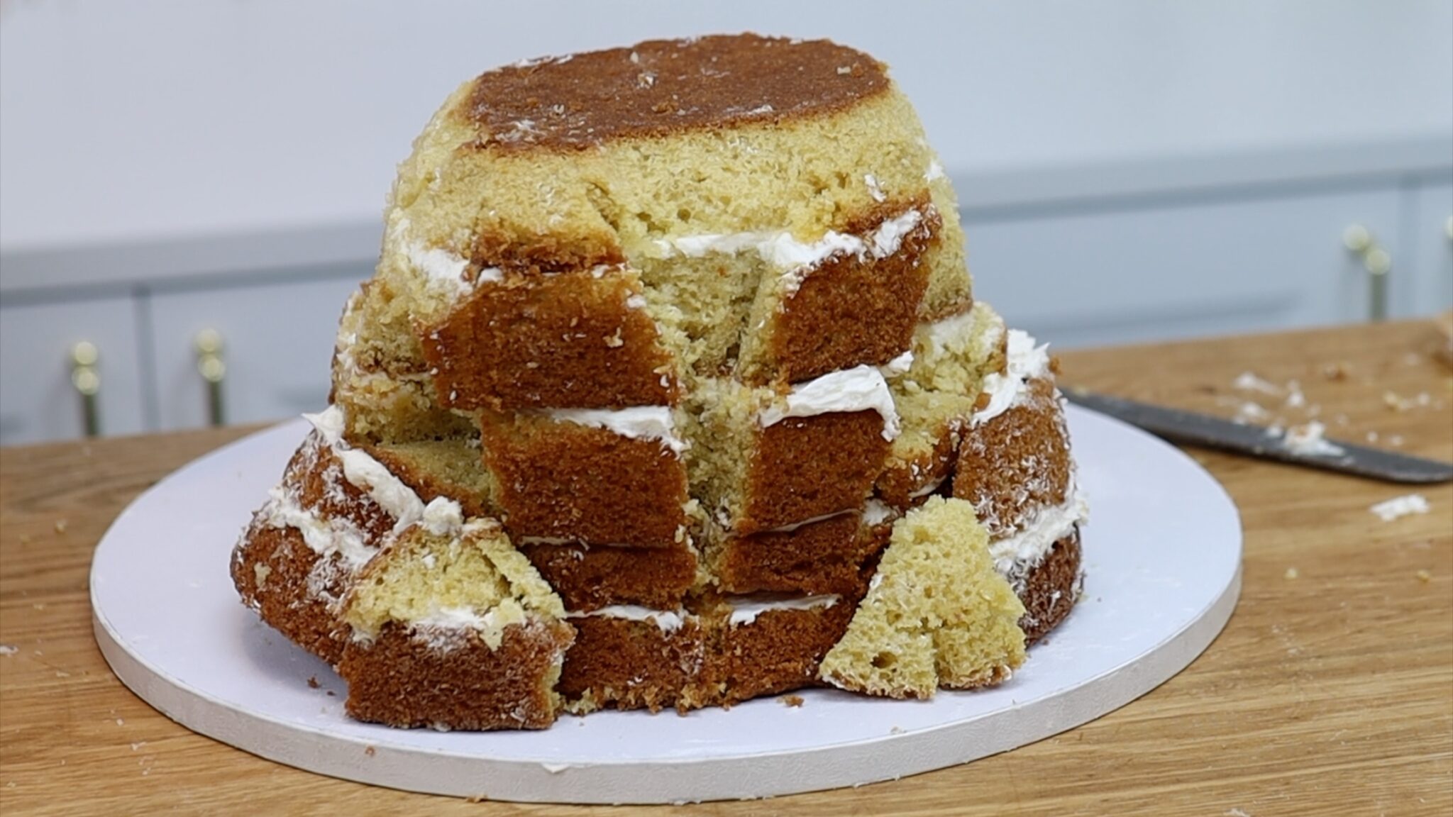 Buttercream Bulbasaur Cake - British Girl Bakes