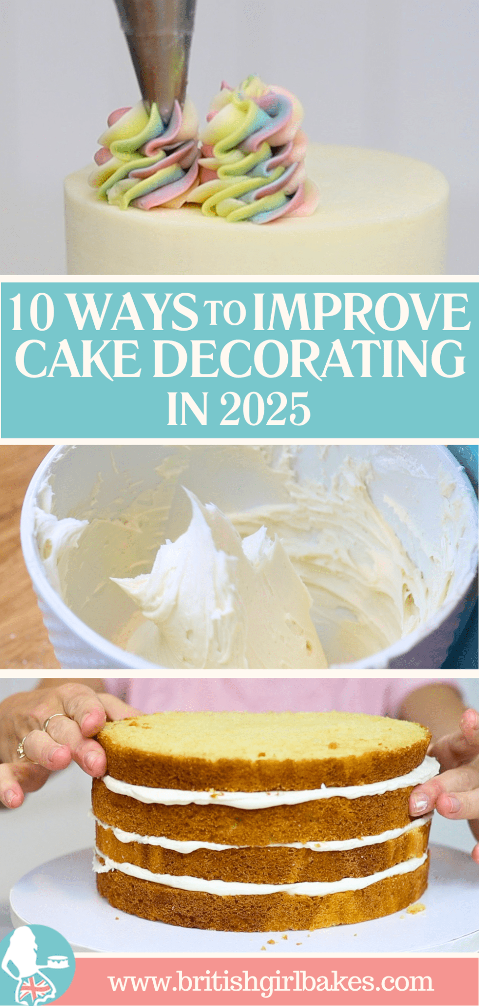 10 Ways to Improve Cake Decorating Skills in 2025 - British Girl Bakes