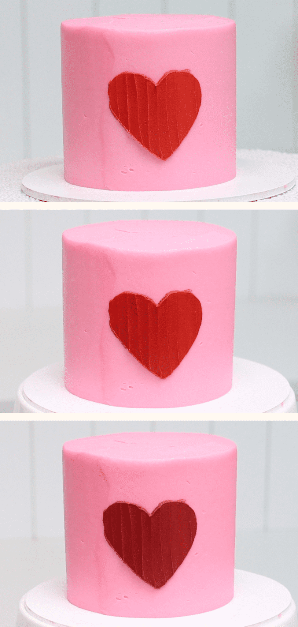 How to Make RED Buttercream - British Girl Bakes