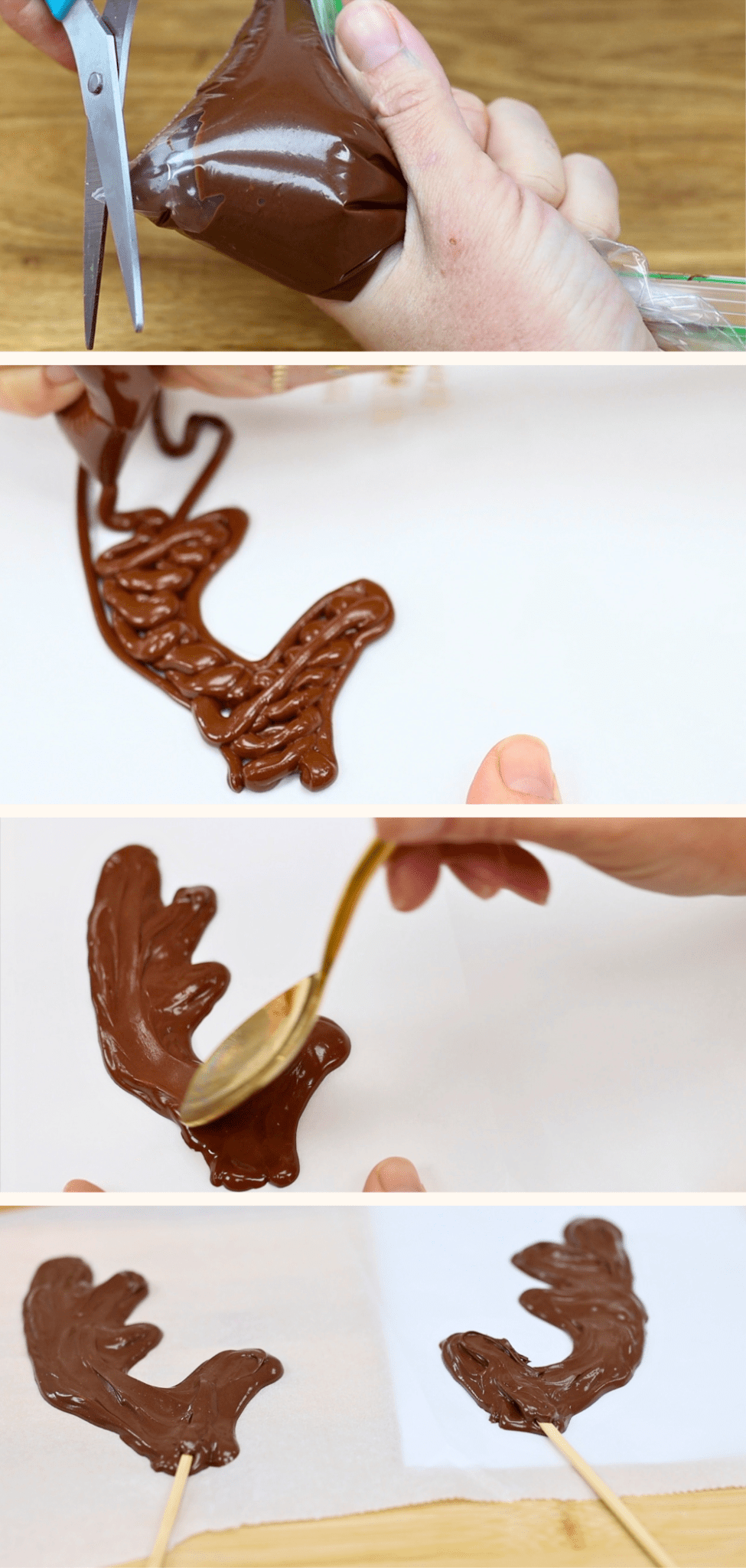 Easy Reindeer Cake - British Girl Bakes