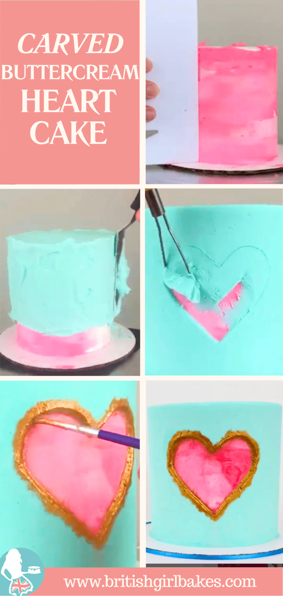 10 VIRAL Valentine's Day Cakes - British Girl Bakes