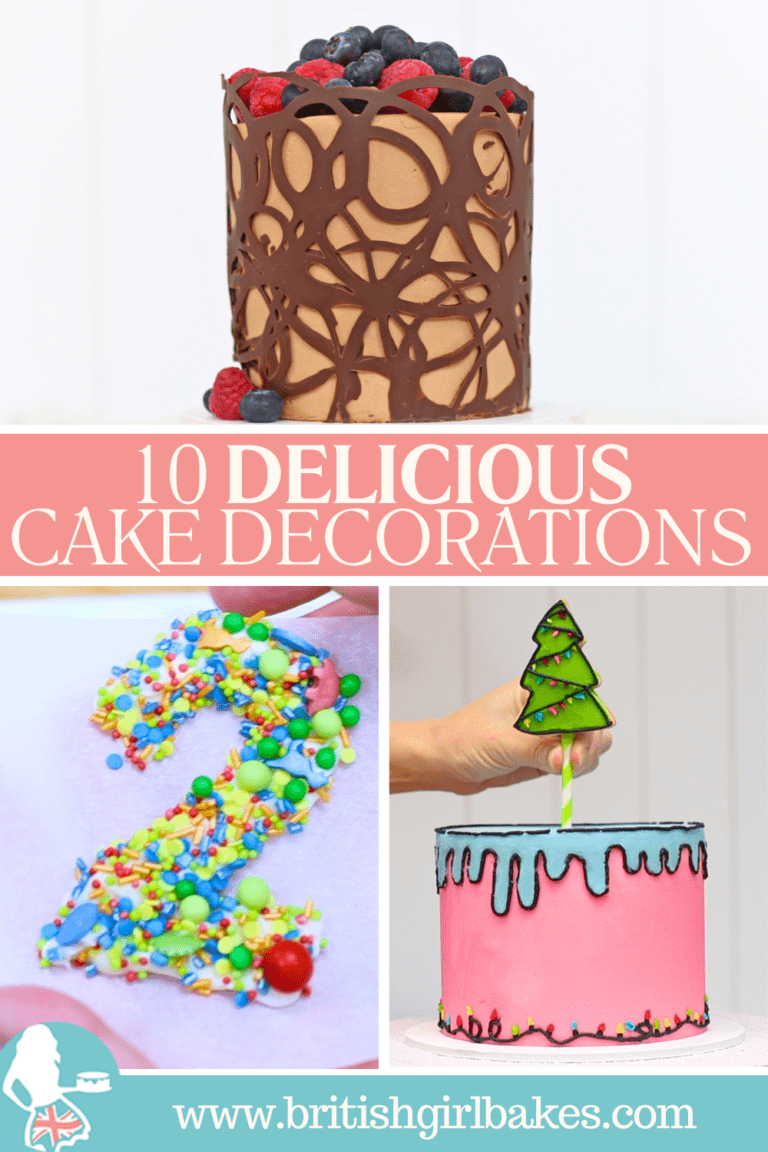 10 Delicious Cake Decorations - British Girl Bakes