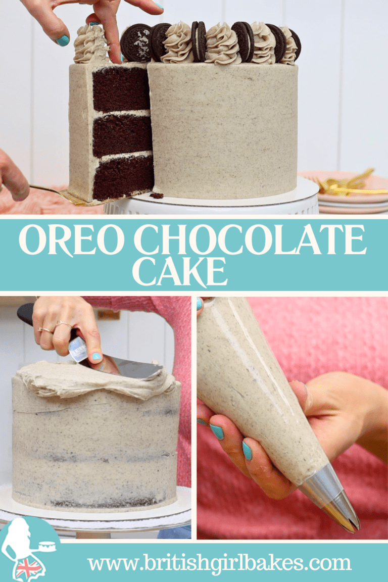 Oreo Chocolate Cake - British Girl Bakes