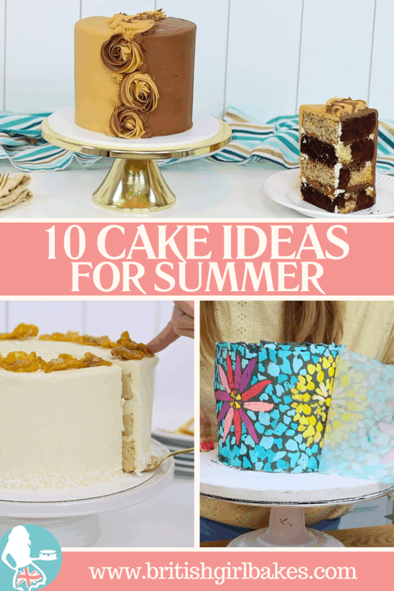 10 Summer Cake Ideas You'll Love - British Girl Bakes