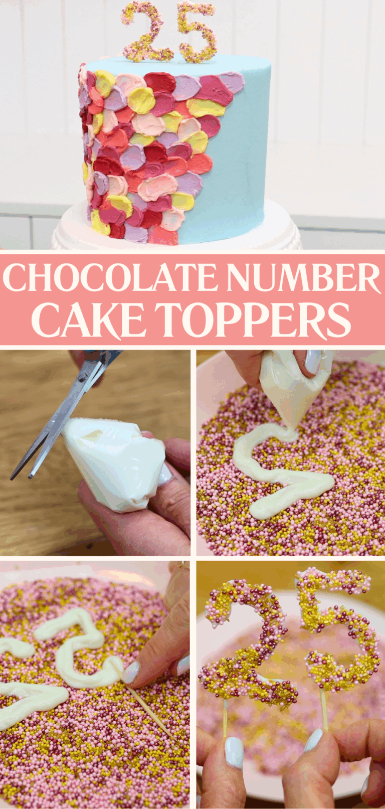 10 Edible DIY Cake Toppers You Can Make at Home - British Girl Bakes