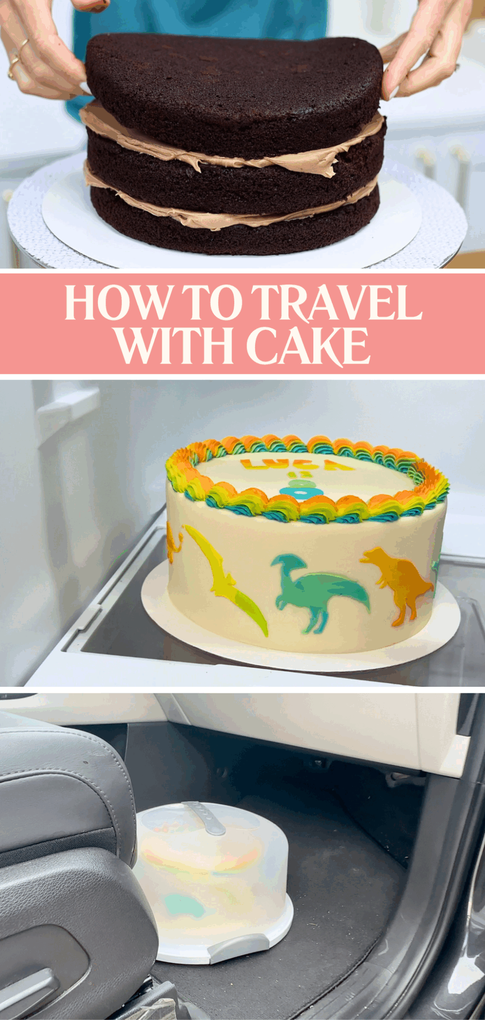 How to Travel with a Cake: 10 Genius Cake Travel Hacks - British Girl Bakes