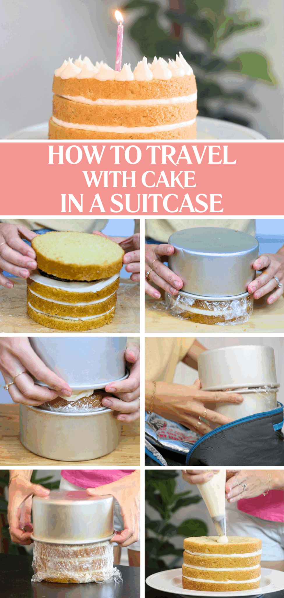 How to Travel with a Cake: 10 Genius Cake Travel Hacks - British Girl Bakes
